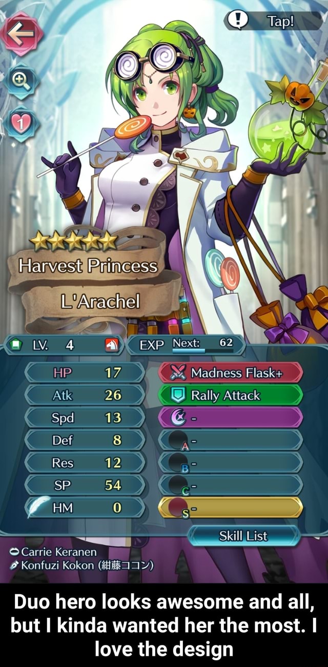 Duo hero looks awesome and all, but I kinda wanted her the most. I love ...