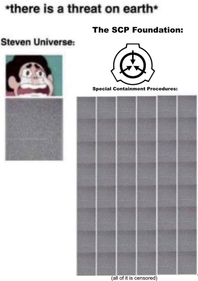 *there is threat om earth* The SCP Foundations Steven Universe: Special ...