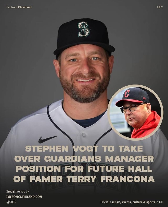 The Cleveland Guardians have named Stephen Vogt as the 45th manager in ...