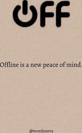 OFF Offline is a new peace of mind. - America’s best pics and videos