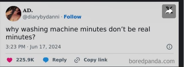 Why washing machine minutes don't be real minutes? @diaryoydannl Follow ...
