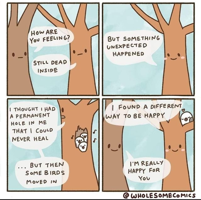 How ARE You FEELING? 6? STILL DEAD I INSIPE 1 THOUGHT 1 HAD A PERMANENT ...