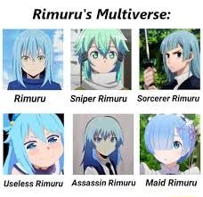 Rimuru's Multiverse: Useless Rimuru Assassin Rimury Maid Rimura - iFunny