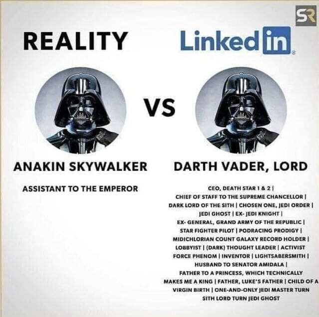 REALITY ANAKIN SKYWALKER ASSISTANT TO THE EMPEROR Linked DARTH VADER ...