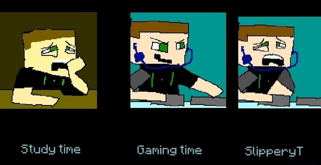 Study time Gaming time SlipperyT - iFunny Brazil