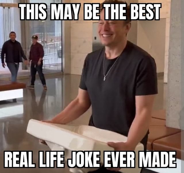 THIS MAY BE THE BEST REAL LIFE JOKE EVER MADE - iFunny