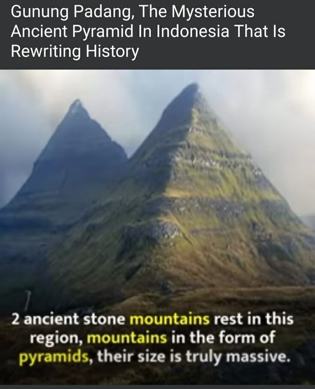 Gunung Padang, The Mysterious Ancient Pyramid In Indonesia That Is ...