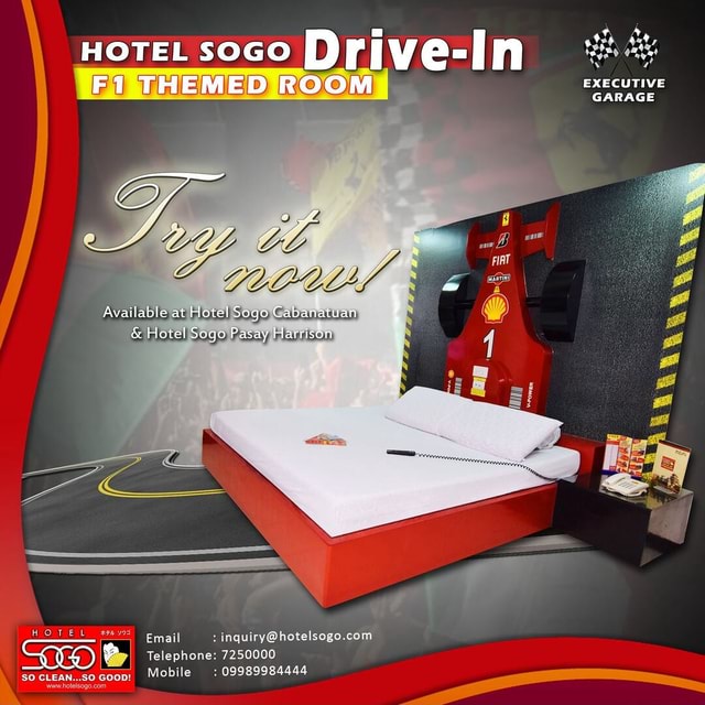 HOTEL soco Drive-In THEMED ROOM EXECUTIVE GARAGE GARAGE Available at ...
