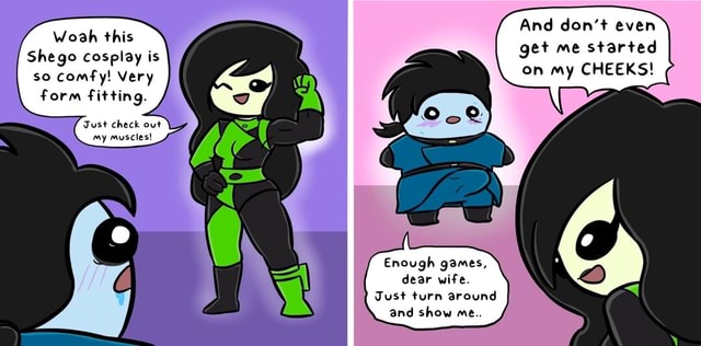 Woah this Shego cosplay is so comfy! Very form fitting. Tust check out ...