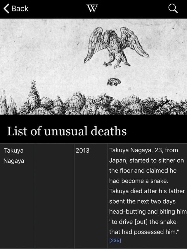 Takuya 2013 Takuya Nagaya, 23, from Nagaya Japan, started to slither on the floor and claimed he ...