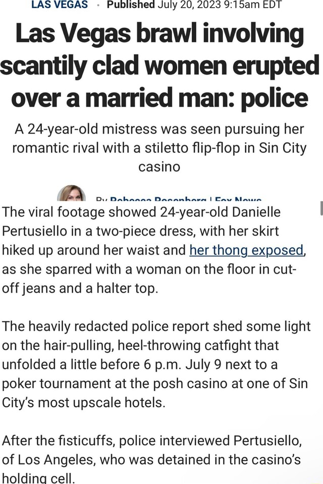 LAS VEGAS - Published July 20, 2023 EDT Las Vegas brawl involving ...