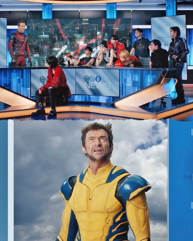 Deadpool and Wolverine take on KPop Hugh Jackman and Ryan Reynolds ...