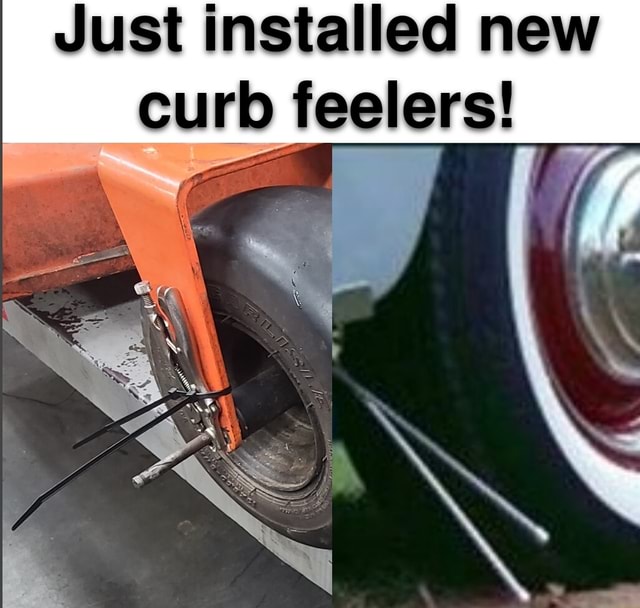 Just installed new curb feelers! - iFunny