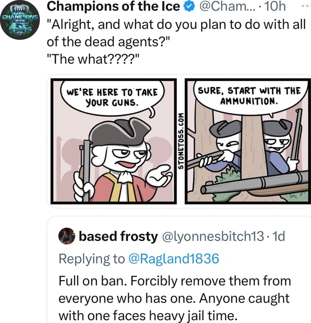 Champions of the Ice @ @Cham... "Alright, and what do you plan to do ...