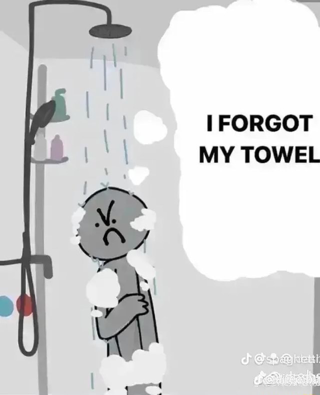 I FORGOT MY TOWEL - iFunny