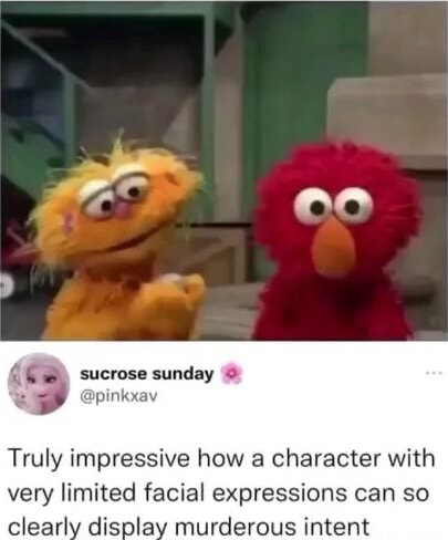 Truly impressive how a character with very limited facial expressions ...