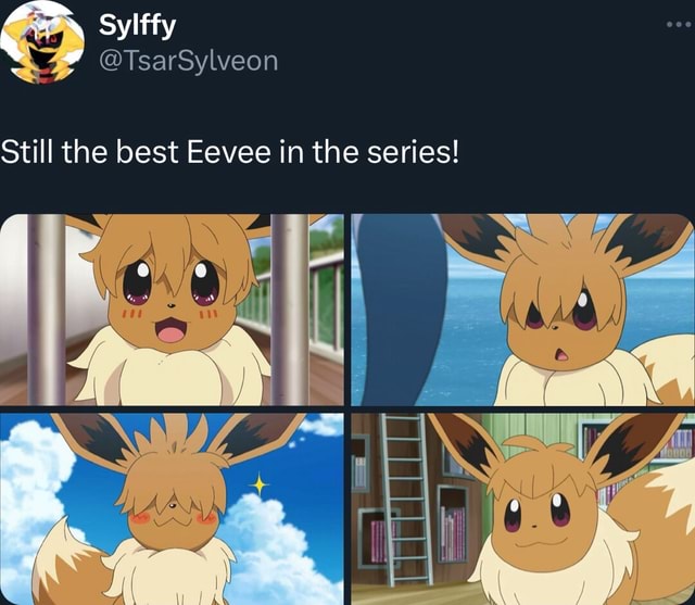 EN Sylity Still the best Eevee in the series! - iFunny