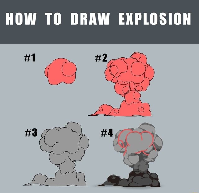 HOW TO DRAW EXPLOSION Ch - iFunny