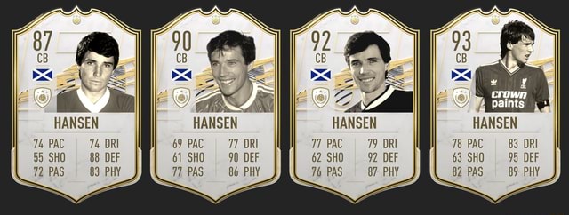 Alan Hansen - 8x first division, 3x European cup, 2x fa cup, 4x league ...