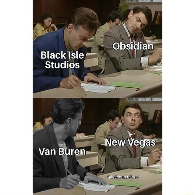 Obsidian Black Isle Studios New Vegas Van Buren @ketchup.n.ites - iFunny