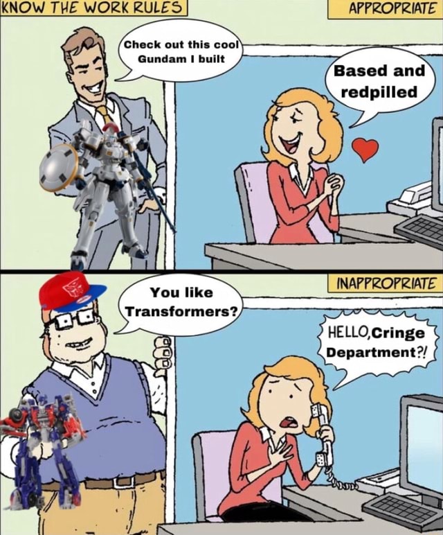 KNOW THE WORK RULES I APPROPRIATE - iFunny