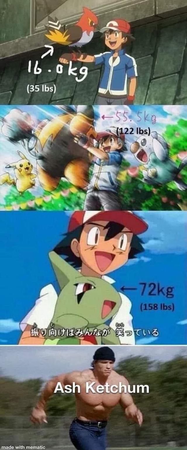 Made with memetic Ash Ketchum - iFunny