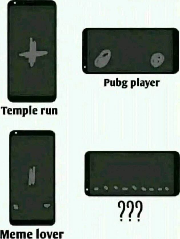 Pubg player Temple run Meme lover - iFunny