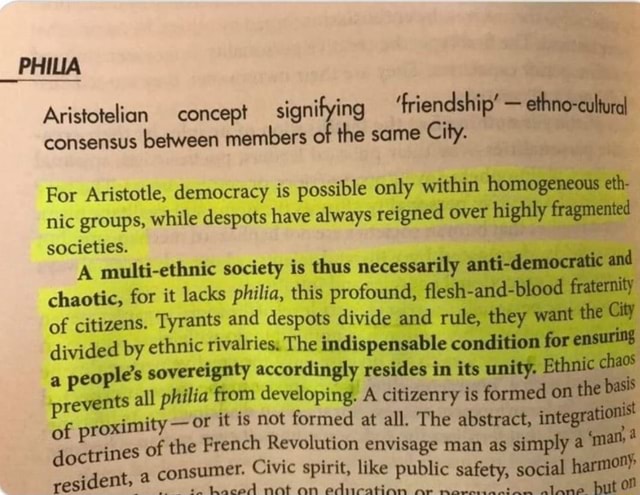 PHILIA Aristotelian concept signifying 'friendship' - ethno-cultural ...