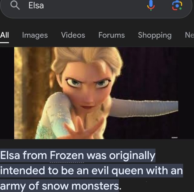 Q. Elsa All Images Videos Forums Shopping Ne Elsa from Frozen was ...