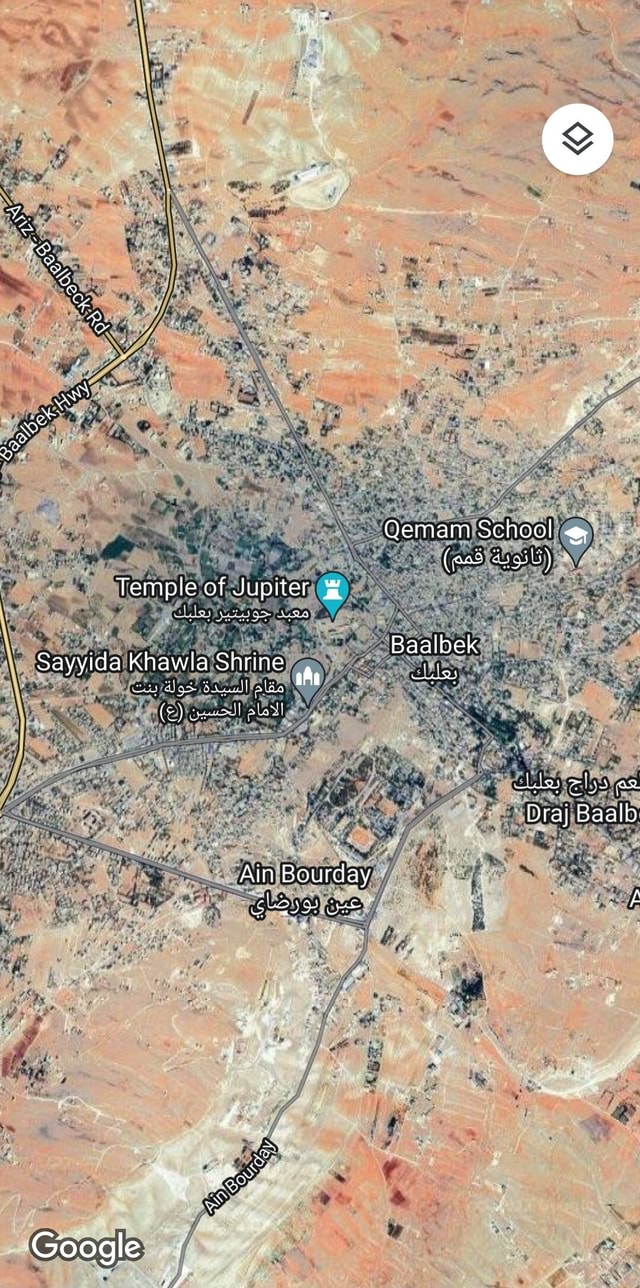 Qemam School Temple of Jupiter Baalbek Sayyida Khawla Shrine Sadl aldo ...
