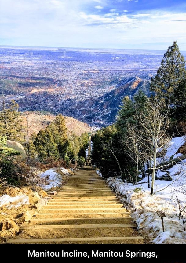 Manitou Incline, Manitou Springs, - Manitou Incline, Manitou Springs ...