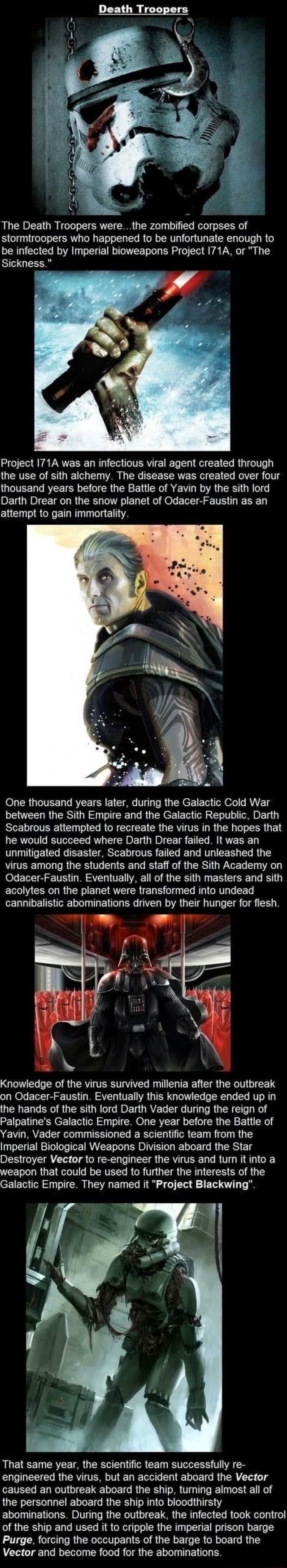 Death Troopers The Death Troopers were... the zombified corpses of ...