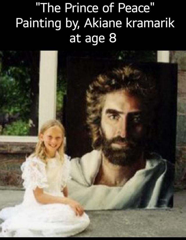 "The Prince of Peace" Painting by, Akiane kramarik at age - America’s ...
