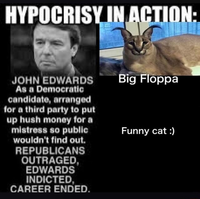 GE JOHN E EDWARDS Big Floppa Democrati Mace ani for a third party to ...