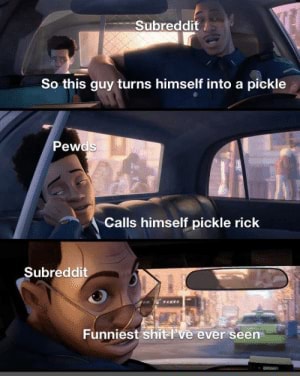 Funniest shit I’ve ever seen - So this guy turns himsetf into a pickle ...