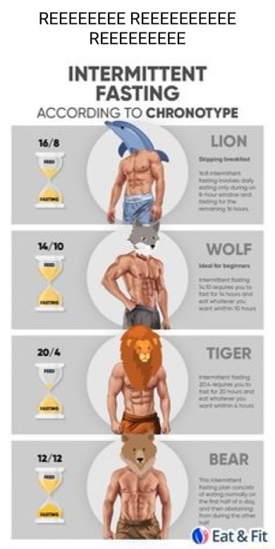 REEEEEEEE REEEEEEEEEE REEEEEEEEE INTERMITTENT FASTING ACCORDING TO ...