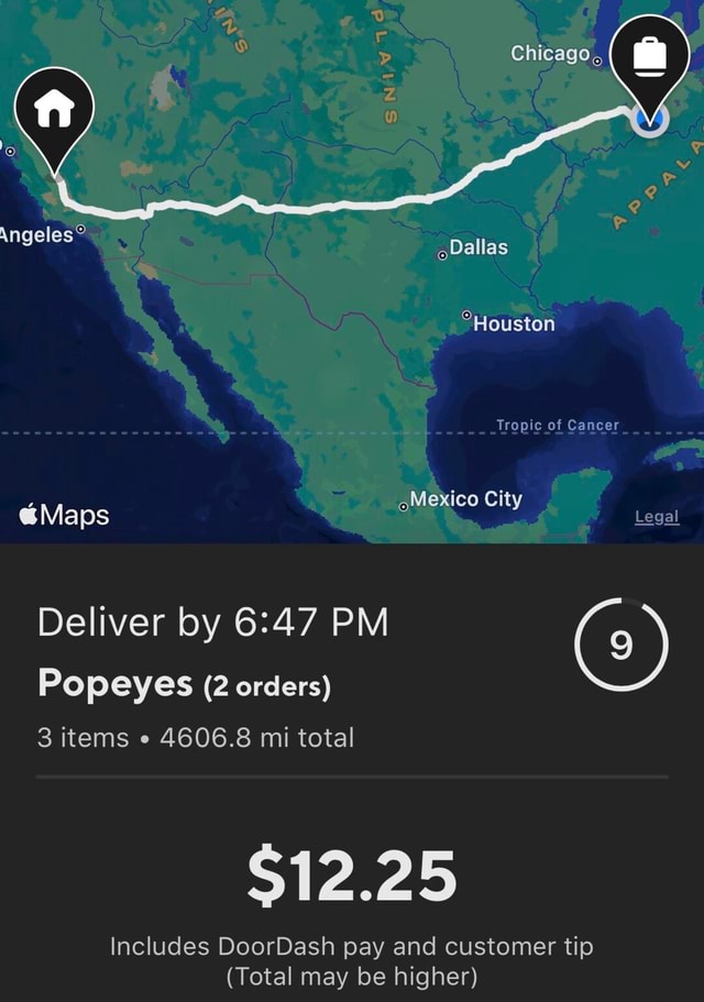 Ine oDallas "Houston Tropic of Cancer &Maps Mexico City Deliver by PM ...