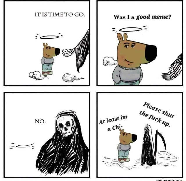 IT IS TIME TO GO. Was I good meme? - iFunny