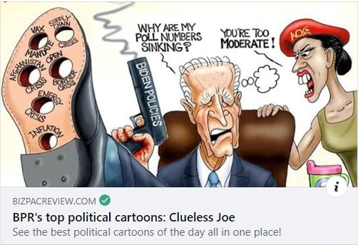 BPR's top political cartoons: Clueless Joe - America’s best pics and videos