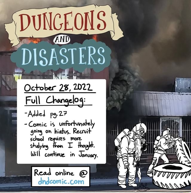 GD ISASTERS October 2%, 2022 Full Ch = -Added 27 -Comic is ...