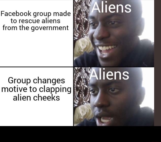 Facebook group made to rescue aliens from the government _ Group ...