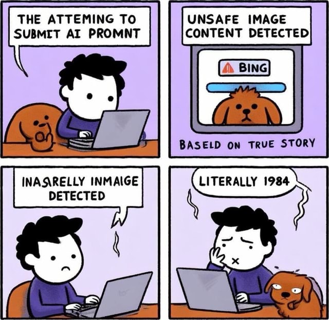 THE ATTEMING TO UNSAFE IMAGE SUBMIT AI PROMNT CONTENT DETECTED BASELD ...