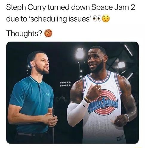 Steph Curry turned down Space Jam 2 due to ’scheduling issues ...