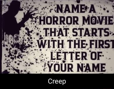 LETTER OF: 'YOUR NAME Creep - iFunny