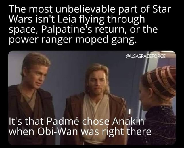 The most unbelievable part of Star Wars isn't Leia flying through space ...