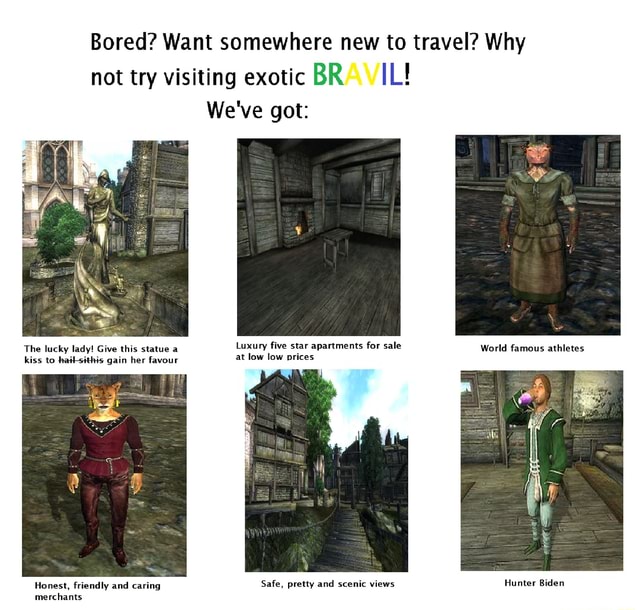 Bored? Want somewhere new to travel? Why not try visiting exotic BR IL ...