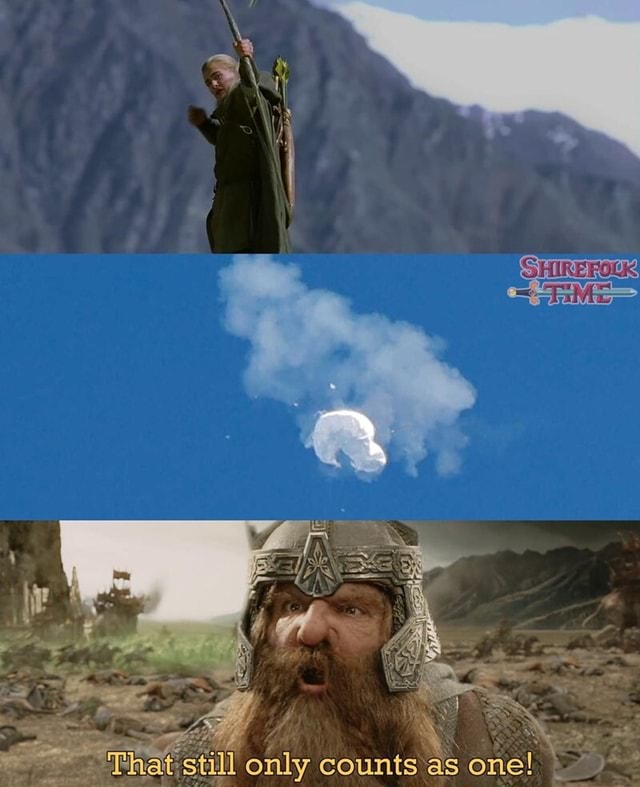 Only counts as one! - iFunny