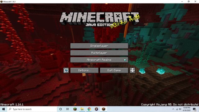 Hinecraft 1.16. Copyright Mojang ABL Do not distribute! - iFunny