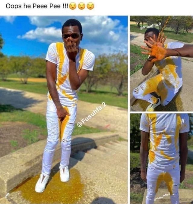Oops he Peee Pee - iFunny