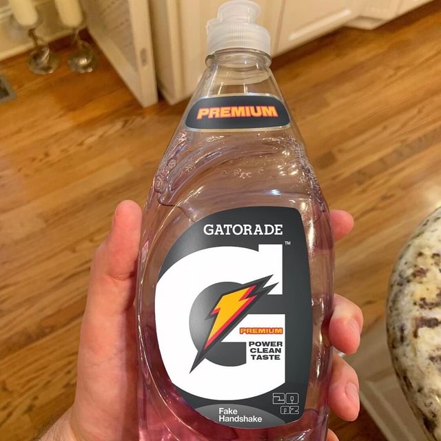 PREMIUM GATORADE Fake Handshake - iFunny